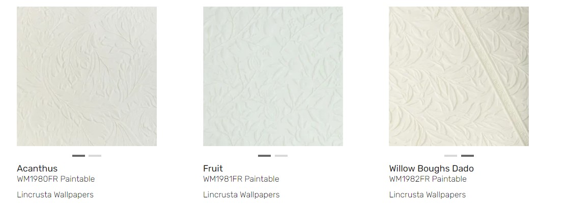 Lincrusta x Morris & Co. Wallpaper Collection – House Critic